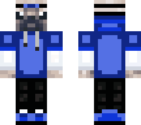 Blue skin | Minecraft Skin