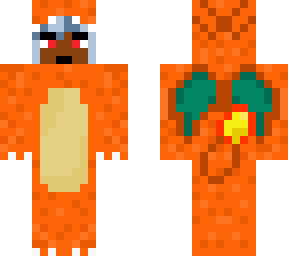 Charmander Minecraft Skins
