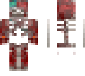 Corrupted Skeleton | Minecraft Skin