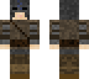 gray fox from oblivion | Minecraft Skin