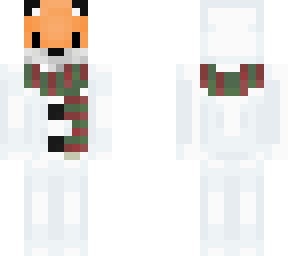 Snow fox | Minecraft Skin