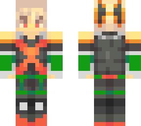 Bakugou Minecraft Skins