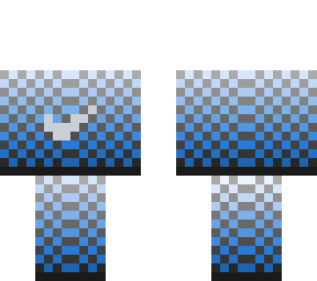 Blue Gradient (glow effect) | Minecraft Skin