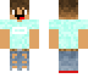 Derpy Boy with Curly Hair | Minecraft Skin