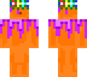 slime with crown | Minecraft Skins