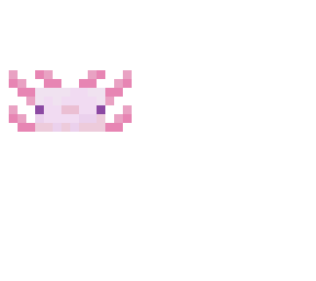 Pink Axolotl | Minecraft Skin