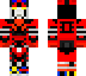 Power Rangers Megazord Minecraft Skins