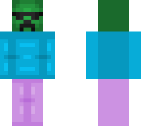re-upload of flat creeper | Minecraft Skin