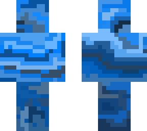 all blue skin | Minecraft Skin