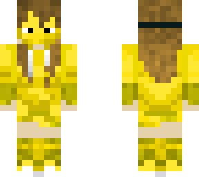 blaze girl | Minecraft Skin