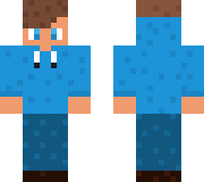 Boy in Blue Jacket | Minecraft Skin
