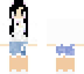 Cute anime girl | Minecraft Skin
