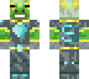 Frog King W/ Armour | Minecraft Skin
