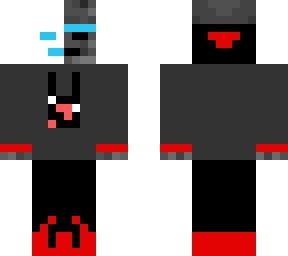half white blue wither cool | Minecraft Skins