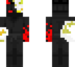 half demon, half angle | Minecraft Skin