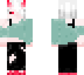 Hot pink demon | Minecraft Skin