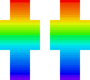 Minecraft Rainbow Skin | Minecraft Skin