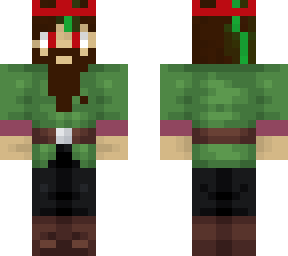 Smallishbeans red life | Minecraft Skin