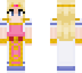 Princess Zelda Minecraft Skins