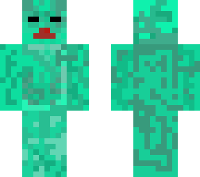 The Cursed Infected Zombie | Minecraft Skin