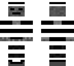 Prisoner Steve Minecraft Skins