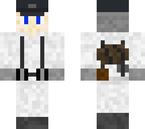WW2 Finnish soldier snow Camo w/ field Cap | Minecraft Skin