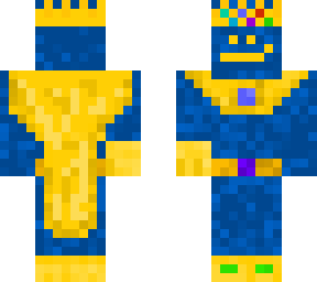 Cookie monster king ig | Minecraft Skin