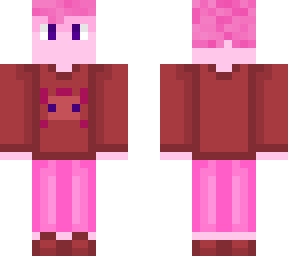 Cute Axolotl Boy | Minecraft Skin
