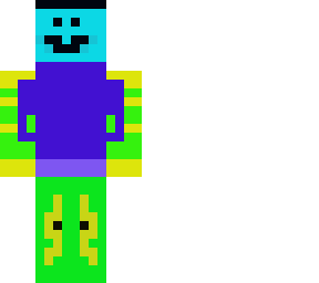 Dashing alien | Minecraft Skin