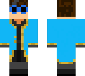 GeorgeNotFound Blue Willy wonka | Minecraft Skin