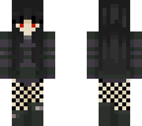 Grunge Girl with fishnets - edited | Minecraft Skin