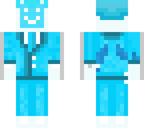 ice demon | Minecraft Skin
