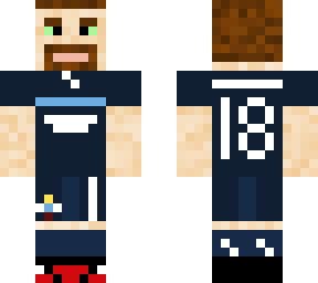 Manchester City Player Alternate (#18) | Minecraft Skin