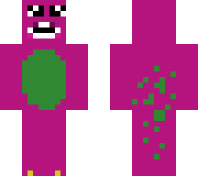 Minecraft Barney skin | Minecraft Skin