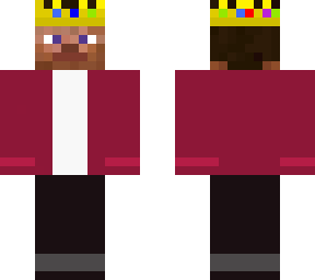 Steve With Crown | Minecraft Skins