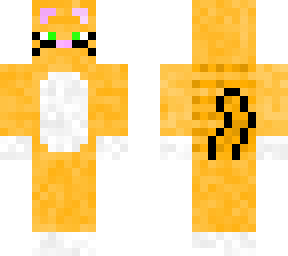 orange cat | Minecraft Skin
