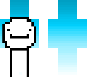 Teal Gradient Dream | Minecraft Skin