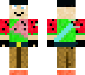 watermelon guy | Minecraft Skin