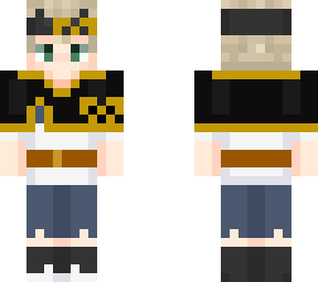 Asta Black clover | Minecraft Skin