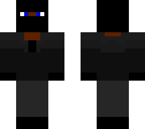 Black Suit Robber | Minecraft Skin