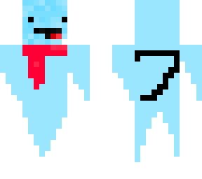 Blue Noob / Bizarre nub skin | Minecraft Skin