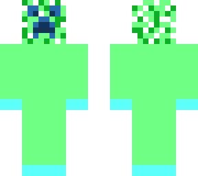 feet of a creeper | Minecraft Skins