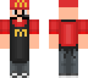 Finn Balor Mcdonalds | Minecraft Skin
