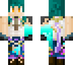 Genshin Impact Xiao | Minecraft Skin