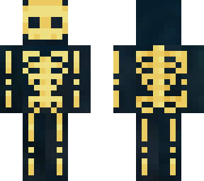Golden Skull | Minecraft Skin