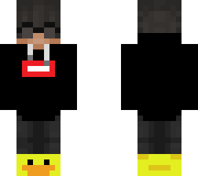 intel edits whit duck shoes | Minecraft Skin