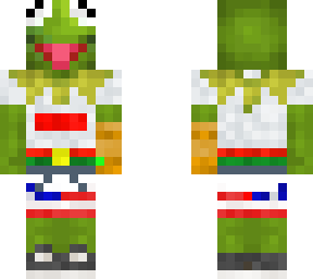 Merican Kermit Drip Infinity Gauntlet | Minecraft Skin