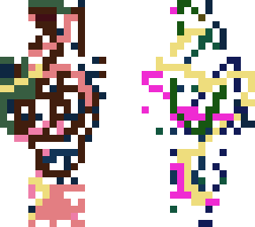 RANDOM SCRIBBLE FACE | Minecraft Skin