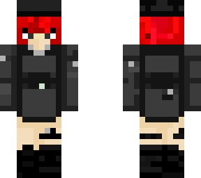 red haired Emo | Minecraft Skin