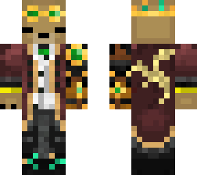 steampunk king bear | Minecraft Skins